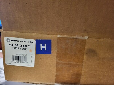 Notifier AEM-24AT Remote Annunciator | eBay