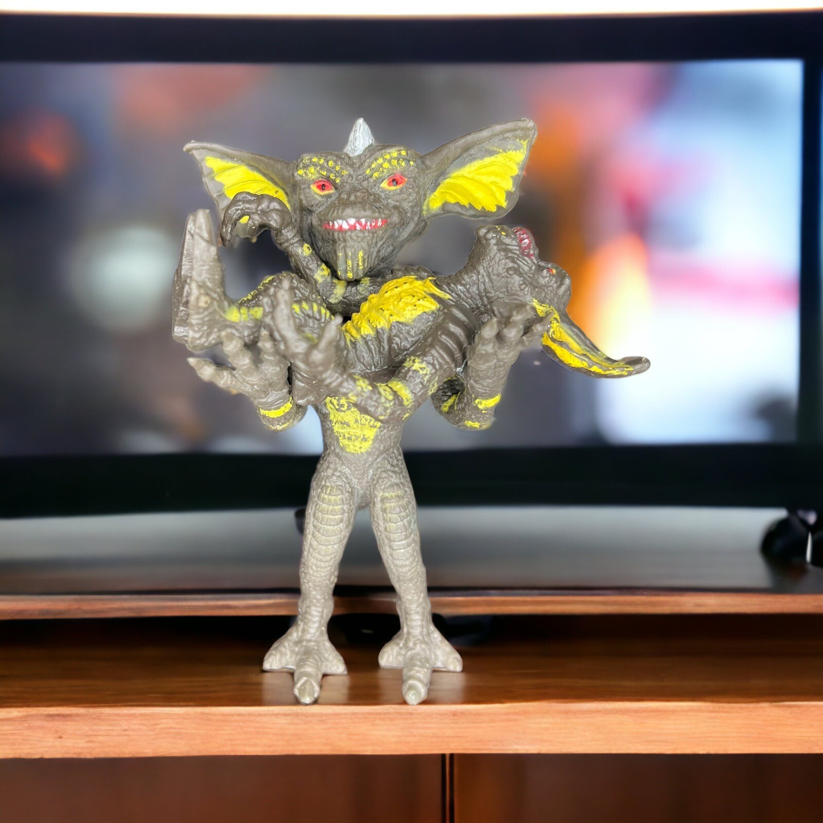 2Pc 1984 Warner Bros LJN Toys Gremlins Stripe 4" Static & 6" Bendable ...