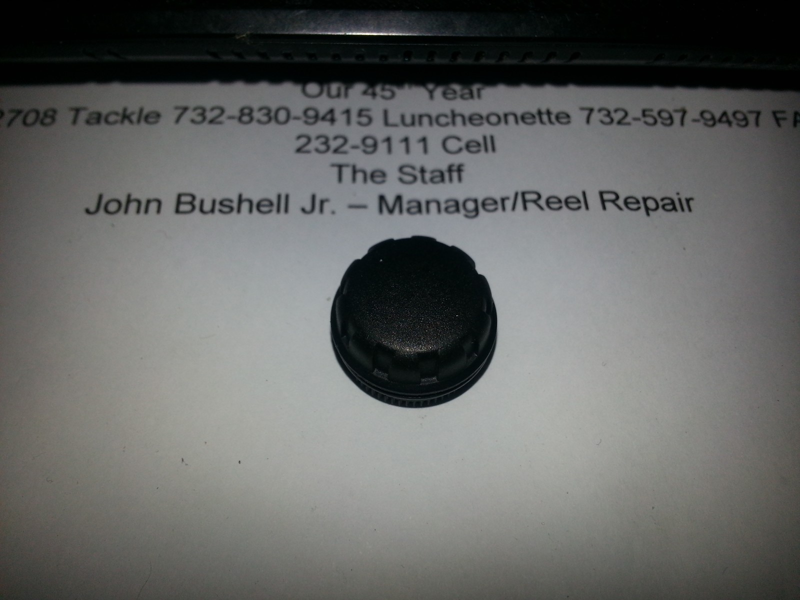 1 Okuma Part # 26001161 Rear Drag Knob Fits CD-40a,ABF-20a,TBF-55a,CD ...