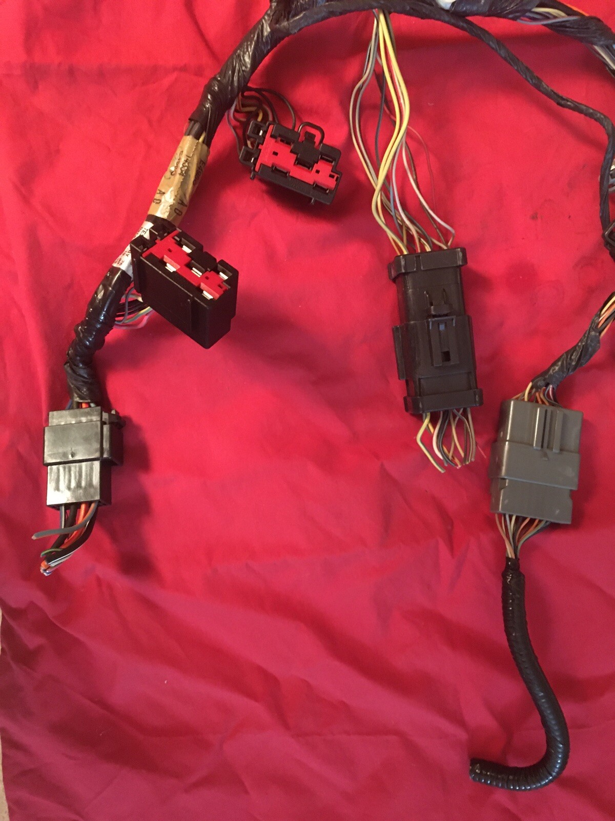 2000 Lincoln Navigator Overhead Console Wiring Harness Y74 14334 E498G ...