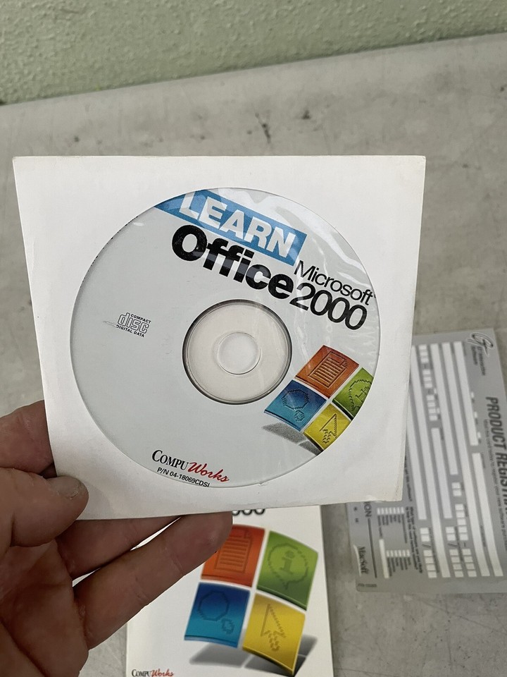Learn Microsoft Office 2000 (Windows 98/95 CD-ROM) Sleeve NEW | eBay