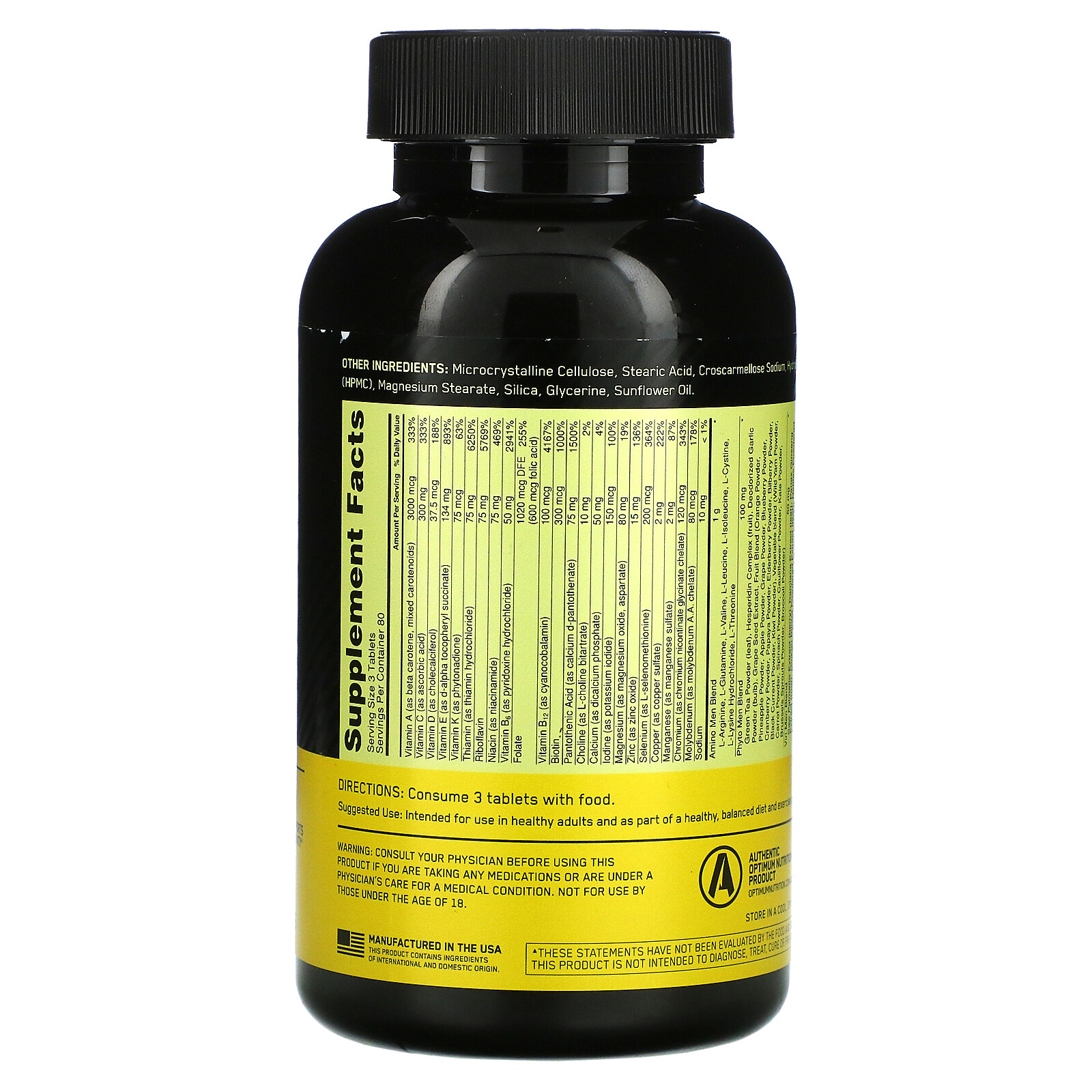 Opti-Men, 240 Tablets