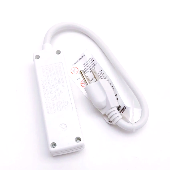 3 Outlets Power Bar 3 Prong Plug Power Bar Indoor 12 inch ( 1 Pack ) | eBay