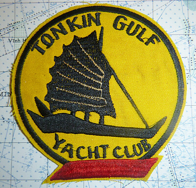 Rare Patch - TONKIN GULF YACHT CLUB - USN - TASK FORCE 77 - Vietnam War ...