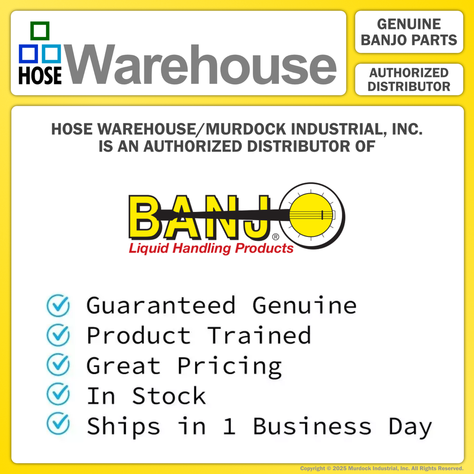 Genuine Banjo 1½" V150-V20153 Valve with V20153 Handle | Full Port | eBay