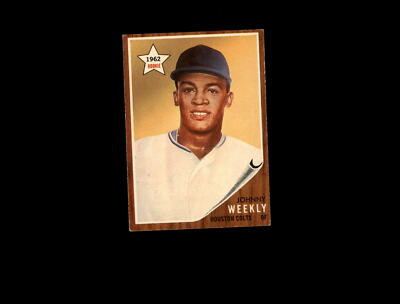 1962 Topps 204 Johnny Weekly RC EX #D1,013317 | eBay