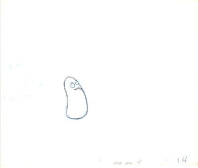 Herculoids Gloop Gleep Production Animation Cel Drawing Hanna Barbera ...