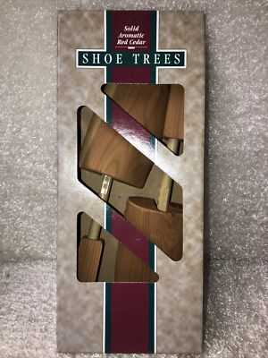 SLD Solid Aromatic Red Cedar Shoe Trees USA RPM Valet II XL Size 12-13 ...