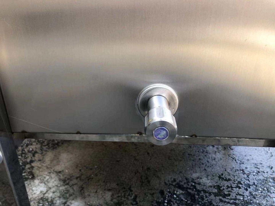 Customized Stainless Steel Food Drinks Ice Cream Cold Cooler Box Push ...