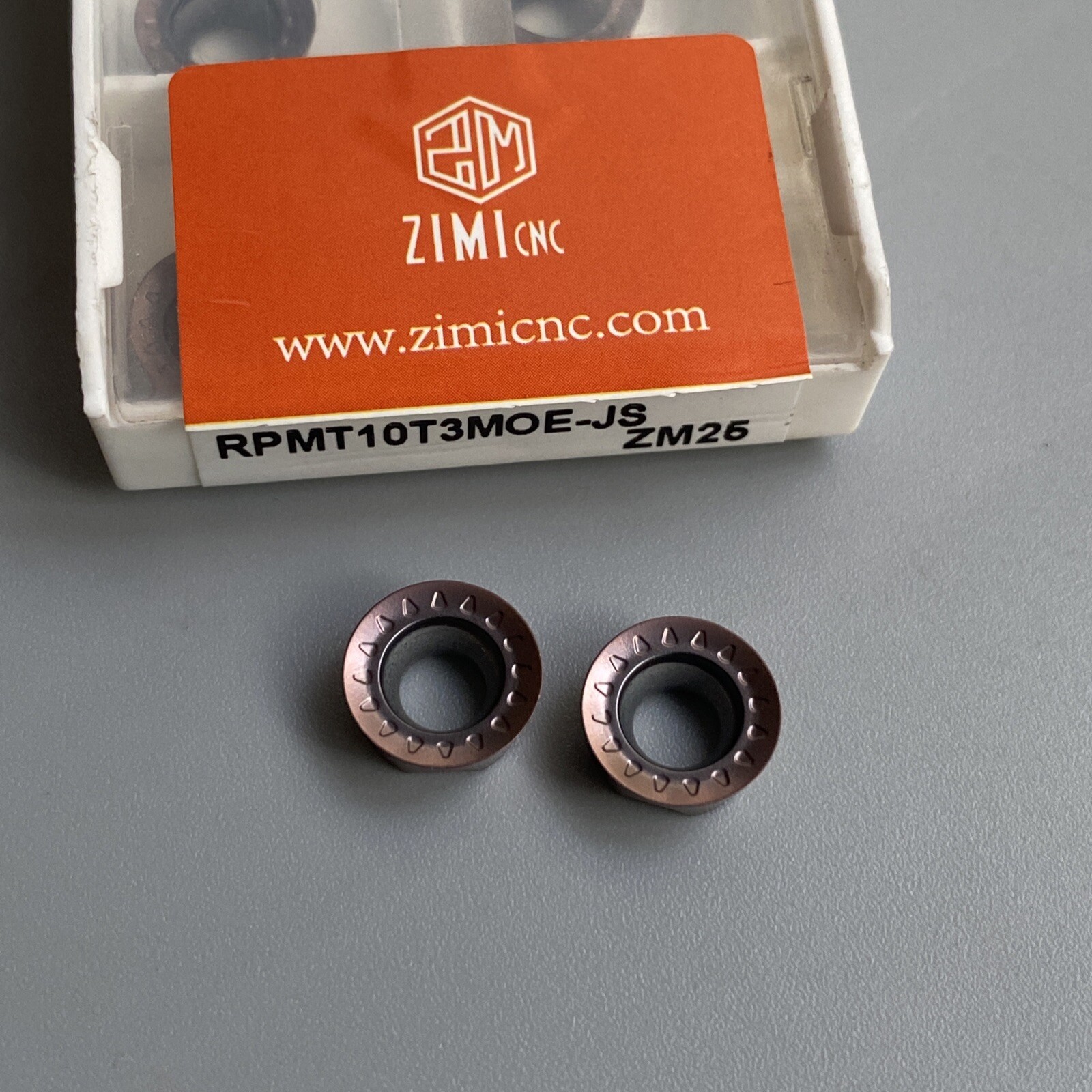 RPMT10T3MOE-JS ZM25 CNC R5 circle turning milling insert carbide For SRDPN EMR | eBay