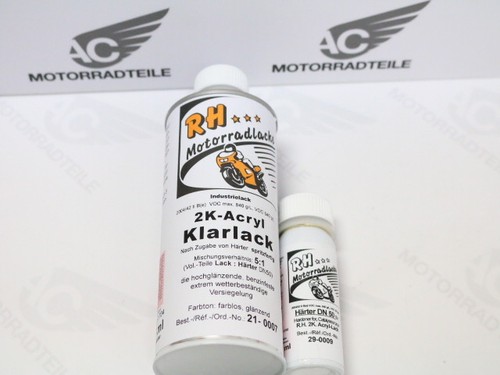 Honda Motorradlack Motorrad Lack Set 2K-Klarlack 375 ml hochglänzend ...