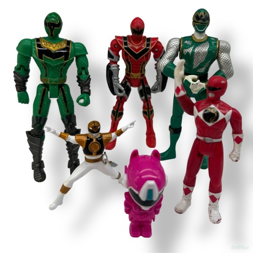 Bandai Power Rangers Mystic Force Lot Red Green Rangers - Mixed Power ...