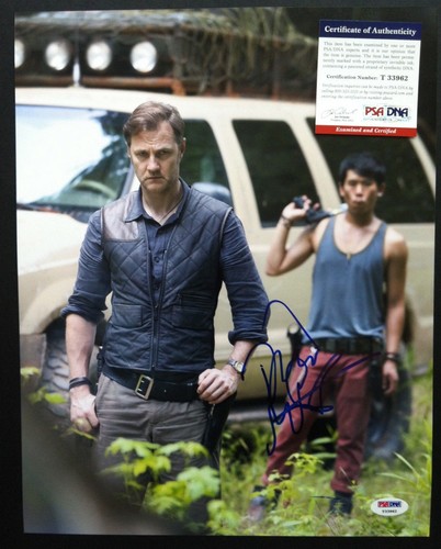 DAVID MORRISSEY SIGNED 11X14 PHOTO AUTOGRAPH THE WALKING DEAD GOVERNOR ...