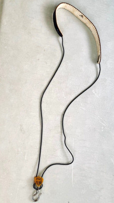 Sax Neck Strap Pro Sling Saxophone Harness Leather Padded Soft Neck ...