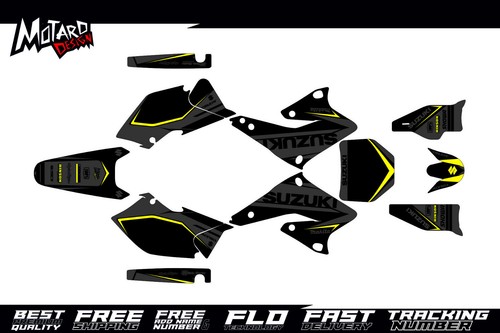 Suzuki RMZ 250 2004 2005 2006 04 05 06 Graphics Kit Motocross Decals MX ...