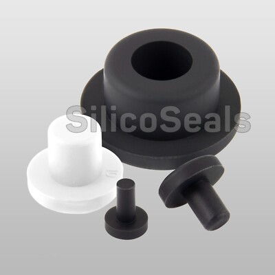 Hole Plug Silicone Rubber T-Insert Bung Blanking Seal Cap Pipe Tube (3 ...