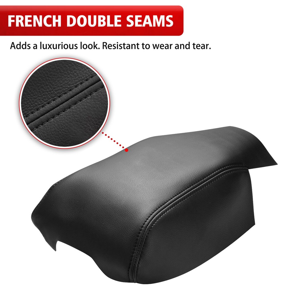 Fits 2005-2016 Land Rover Center Console Lid Armrest Vinyl Leather ...