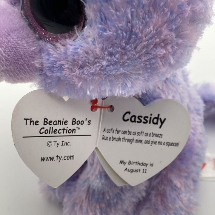 Ty Beanie Boos - CASSIDY Kitten (6 Inch) Plush MINT with MINT TAGS Toy ...