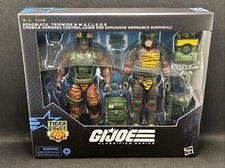 G.I. Joe 6" Classified Series Tiger Force Roadblock, Tripwire, & M.A.C ...