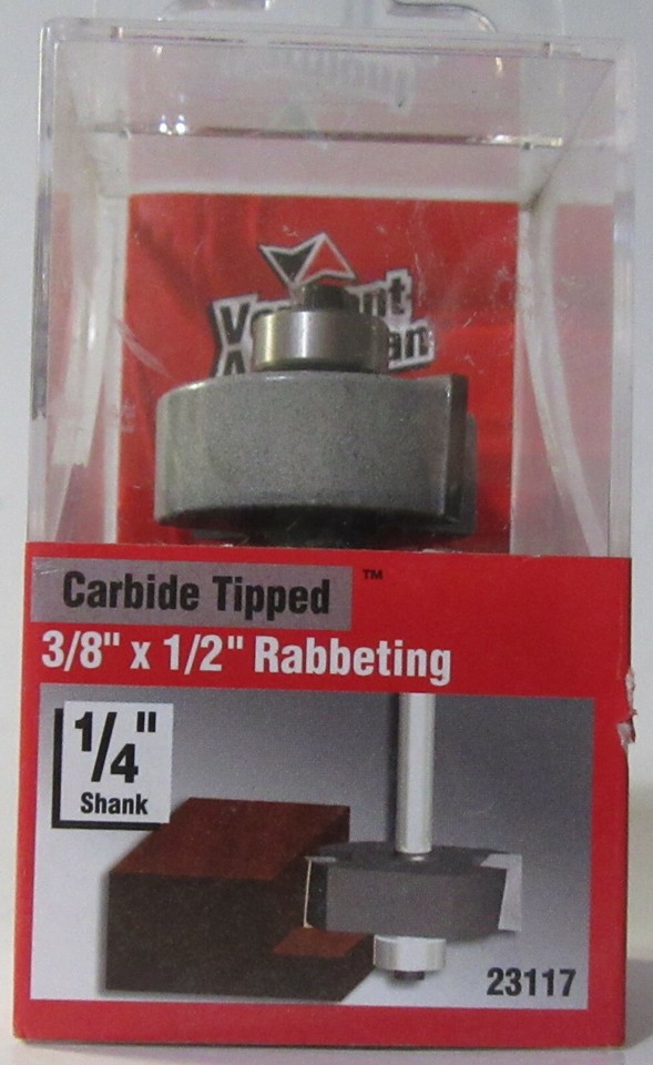 You Pick Vermont American Silver Carbide-Tipped Router Bit Rabbiting ...