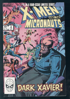 X-Men and the Micronauts 4 VF- Marvel Comics 1984 | eBay