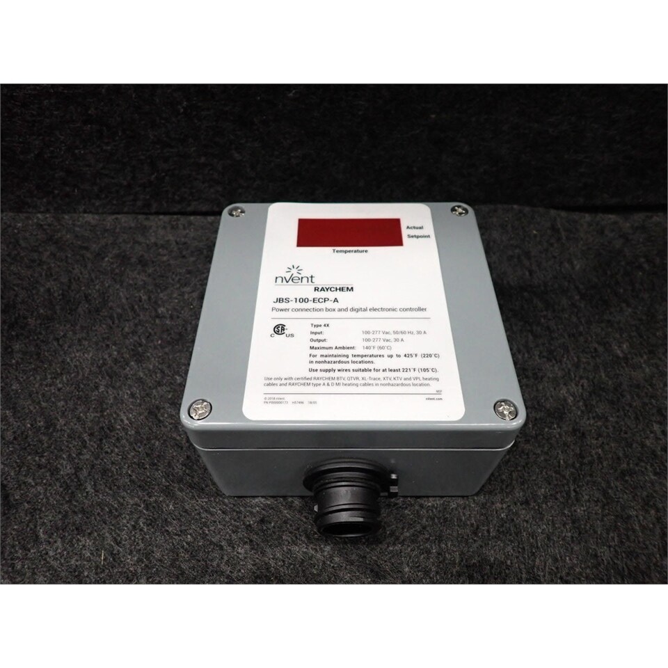 nVent Raychem JBS-100-ECP-A Power Connection Box, 100/277VAC.. No Box ...