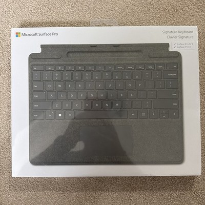 Microsoft Surface Pro 8/9/X Clavier Signature Keyboard, Black Model ...