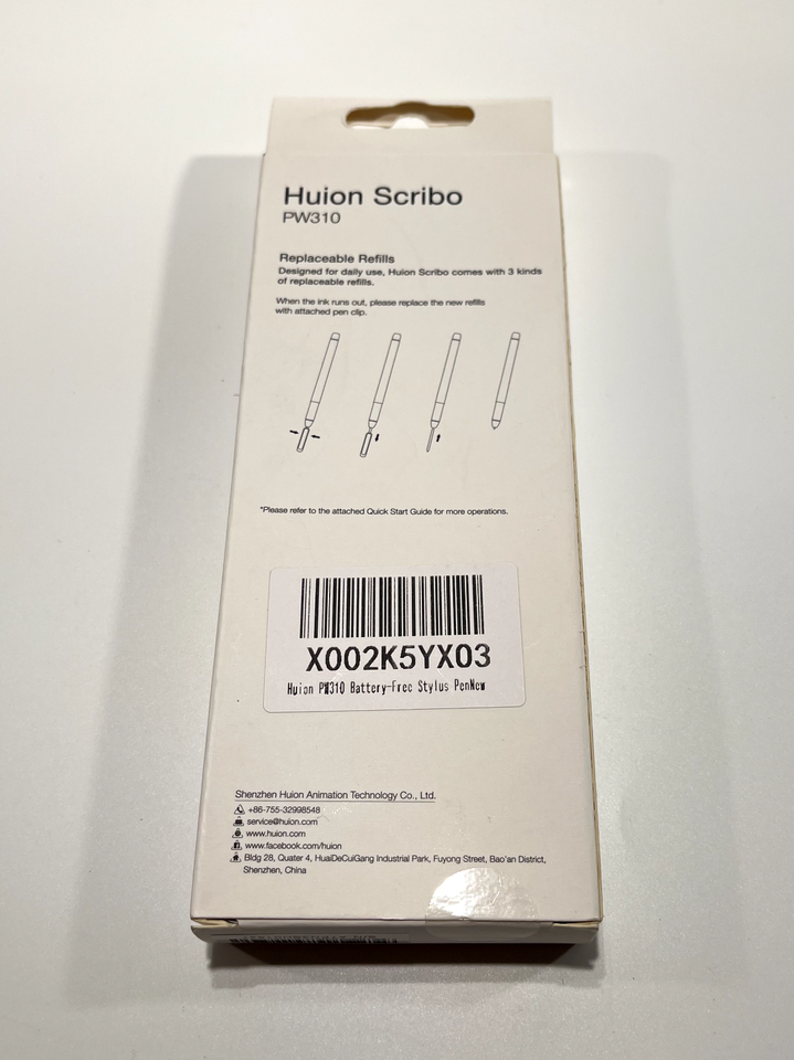 FREE SHIP Huion Parts Accessories Replacement Pen 3-in-2 Cable 3-in-1 ...