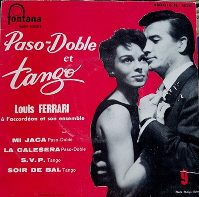 N° 9 - Paso-Doble E Tango | Louis Ferrari E La Sua Orchestra | Buone ...
