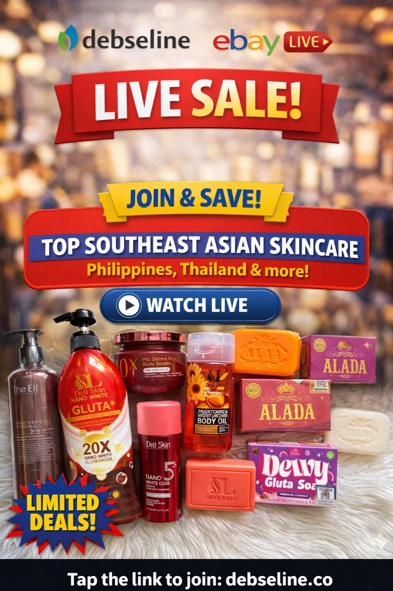 3rd Live Beauty Deals | Skincare & Glow Essentials - eBay Live