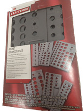 Craftsman Socket Organizer For Tool Drawer, 6 Trays Holds 195 Sockets ...
