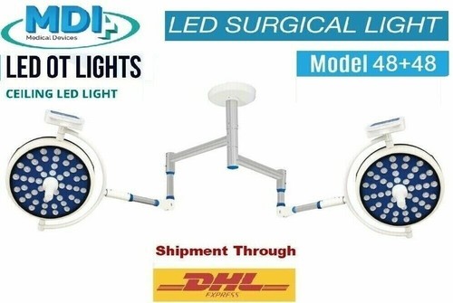 New Dual Dome Surgical LED OT Light LED Surgical Operation Theater ...
