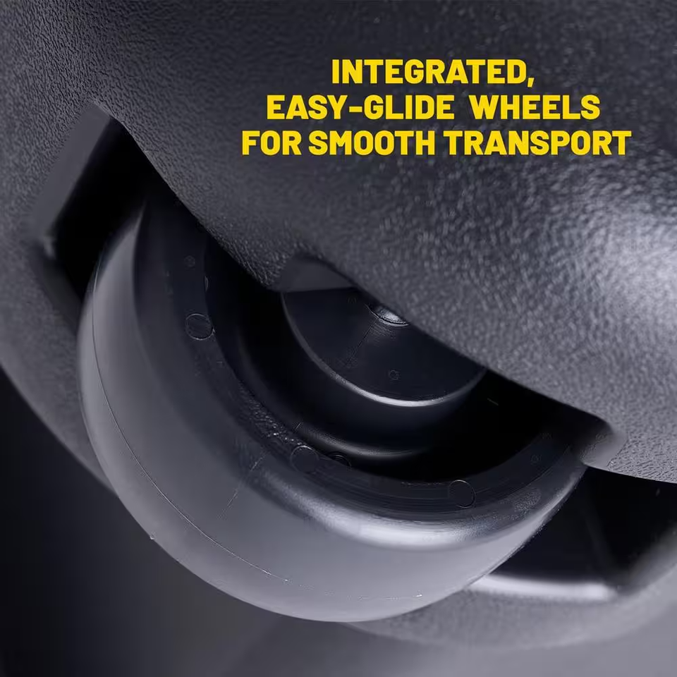 Plano Storage Box Trunk Bin Hinged Organizer Lightweight Wheels ...