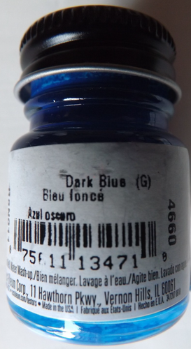 Testors Model Master "Dark Blue" #4660 1/2 oz. Acrylic Paint OOP/HTF/HL ...