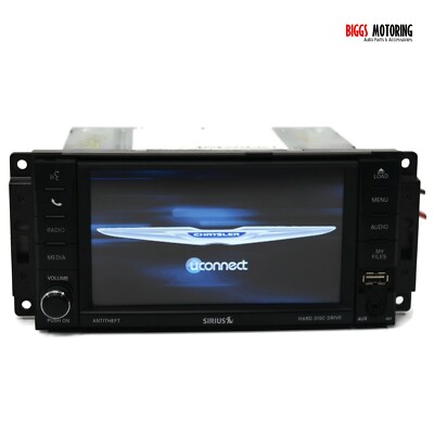 2012-2016 Chrysler Jeep RBZ MyGiG High Speed Radio Stereo Cd Player ...