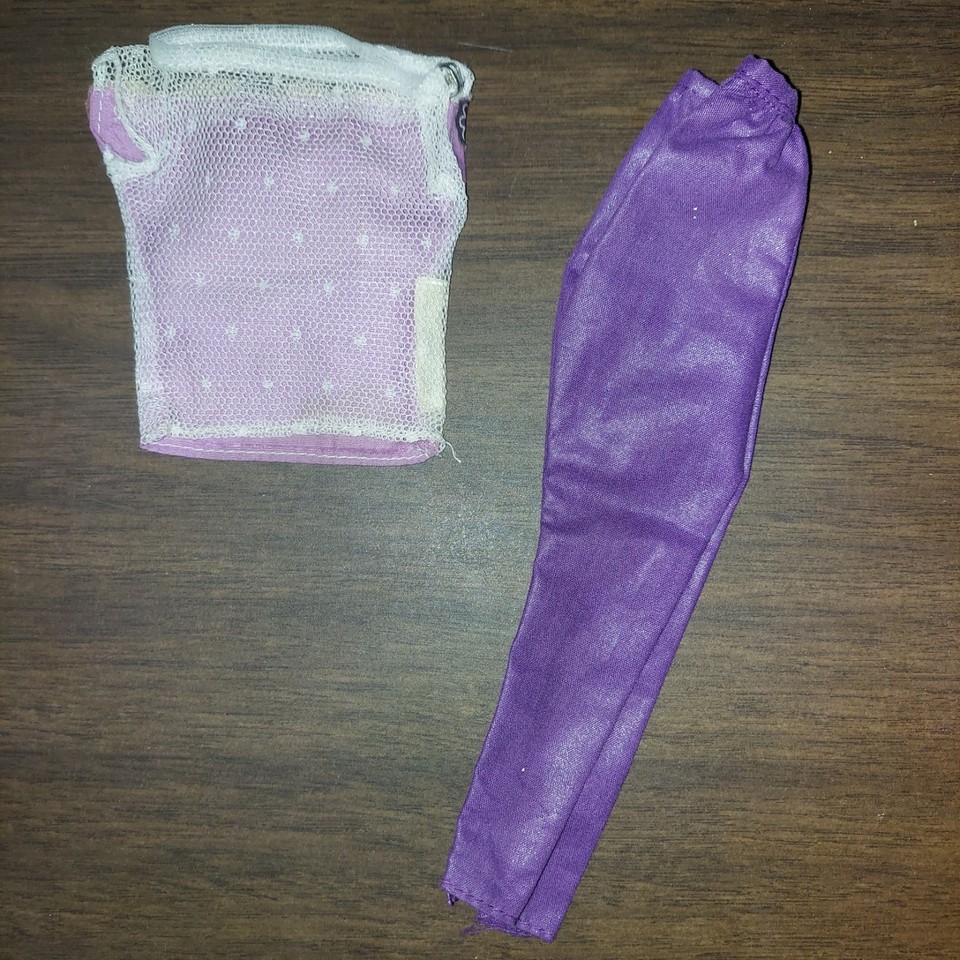 Vintage 1982 Barbie Fashion Classics Fancy Pants Purple Pants, Shirt ...