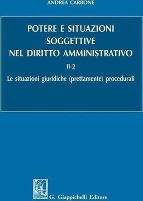 Libro - Andrea Carbone - Potere E Situazioni Soggettive Nel Diritto ...