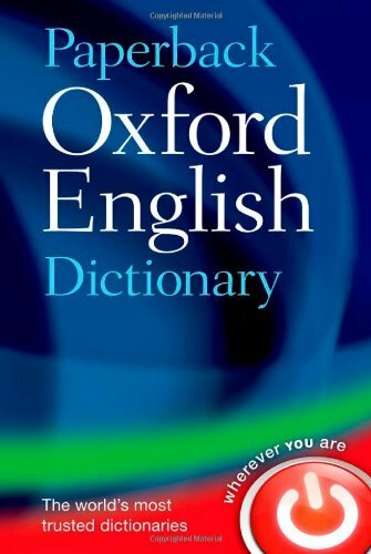Paperback Oxford English Dictionary, Dictionaries 9780199640942 Free ...