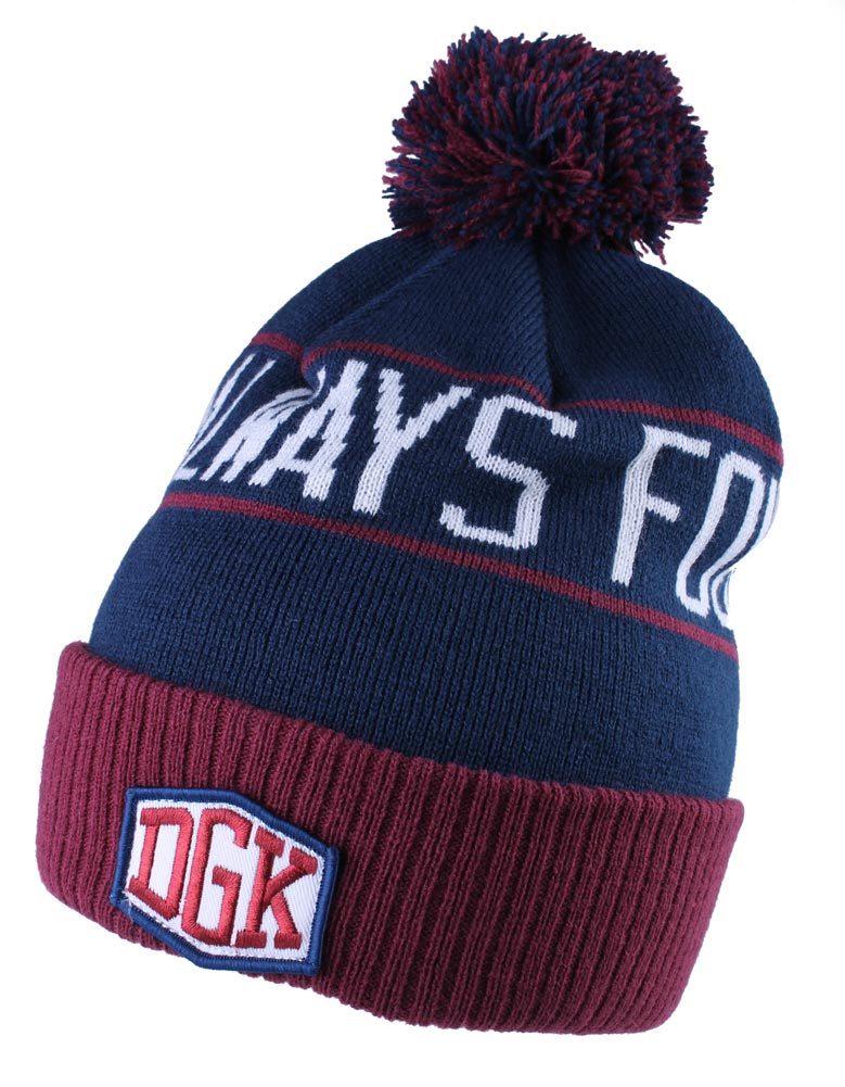 Dirty Ghetto Kids DGK Navy Burgundy Always Four-20 Four-Twenty Pom ...