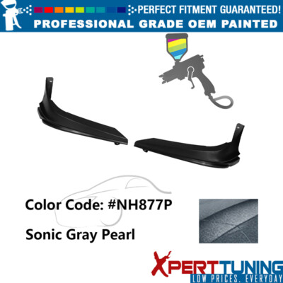 Fits 19-21 Honda Civic Modulo Style Front Lip Painted #NH877P Sonic ...