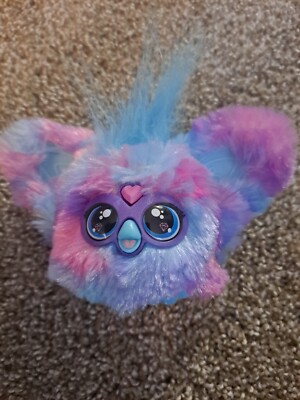Hasbro Furby Purple Interactive Plush Toy Keychain | eBay