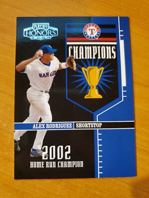 2004 Donruss Honors Champions Alex Rodriguez Card #C-20 #0419/2002 | eBay