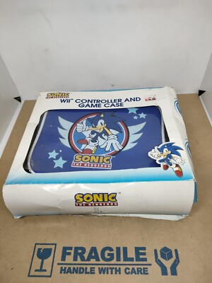 Sega Sonic the Hedgehog Vinyl Case for Wii controllers and games | eBay ...