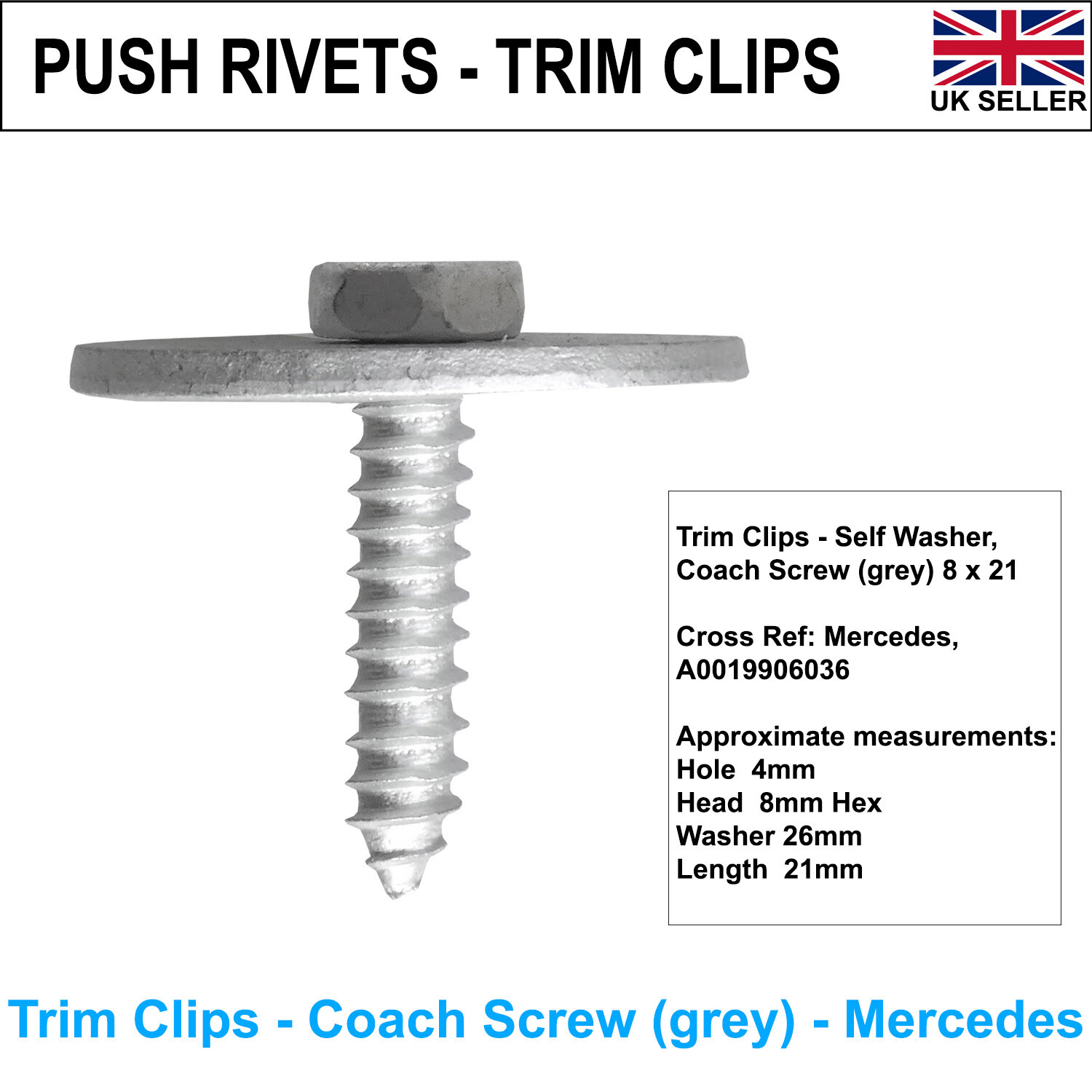 Trim Clips Push Rivets Fir Tree Bumper Door Panel Fixing Clips Fastener ...