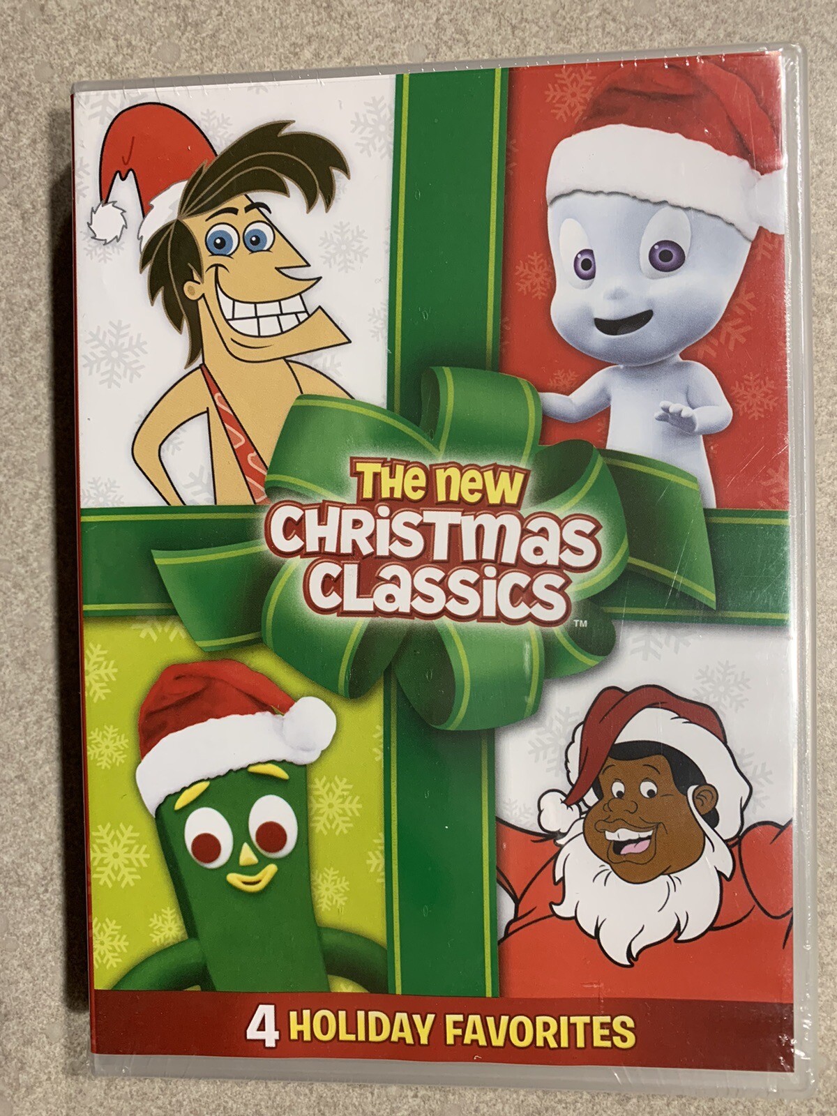 The New Christmas Classics Gift Set (DVD, 2008) New! Casper Gumby Fat ...