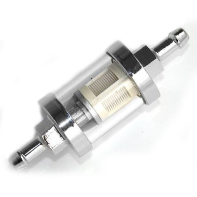 CLASSIC VINTAGE CAR INLINE CHROME FUEL FILTER | eBay UK