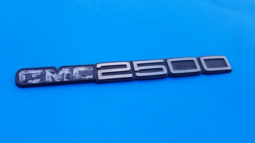 1988-1999 GMC 2500 TRUCK SIDE DOOR EMBLEM LOGO BADGE SYMBOL SIGN USED ...