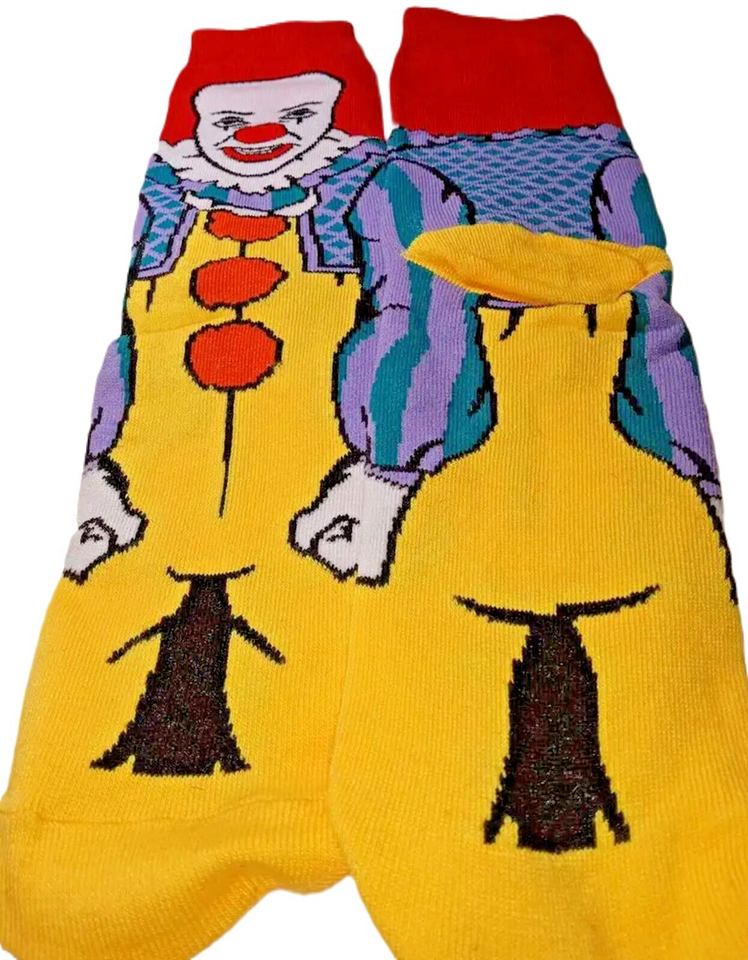 Mens Unisex Horror Movie Cartoon Novelty PENNYWISE Clown IT Character ...