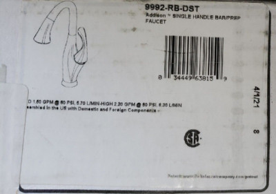 Delta Addison Pull-Down Sprayer Bar Faucet, MagnaTite Docking ...