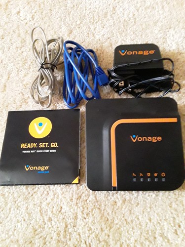 Vonage VDV23-VD Digital Phone Router Modem VOIP with Power Adapter ...